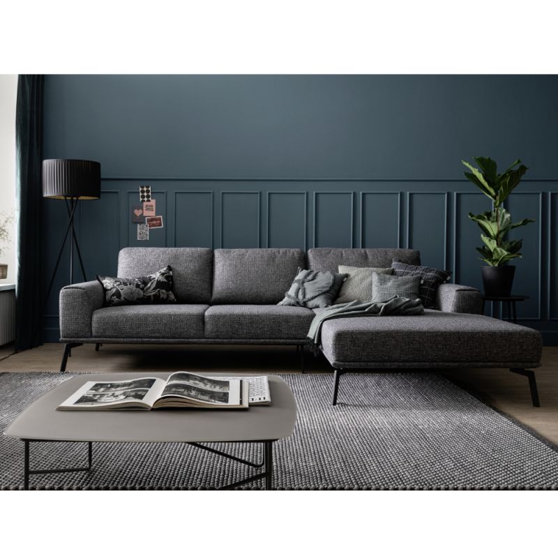 Sofa mit Longchair Stage SCHÖNER WOHNEN-Kollektion